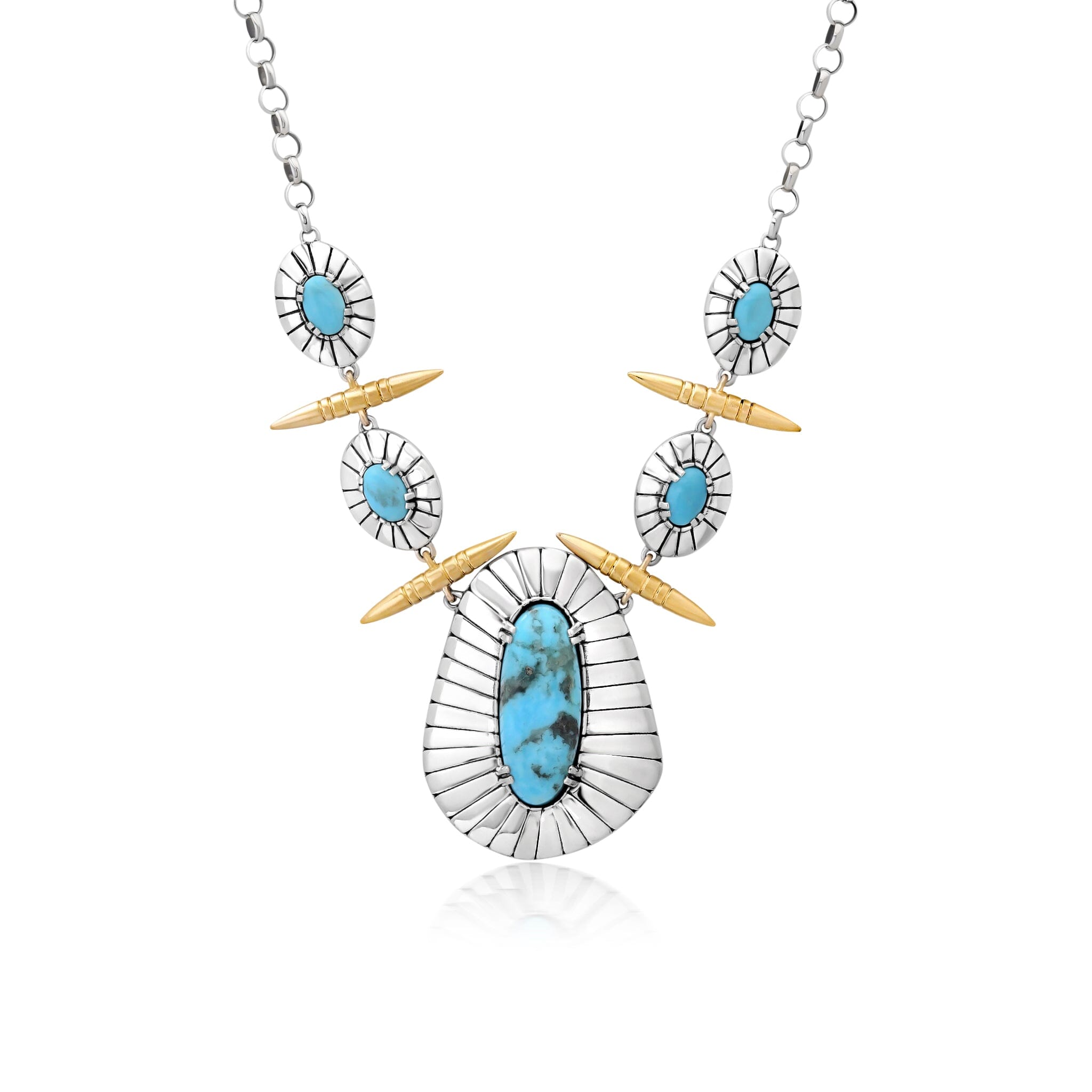 Buckeye Turquoise Necklace – Bayou with Love